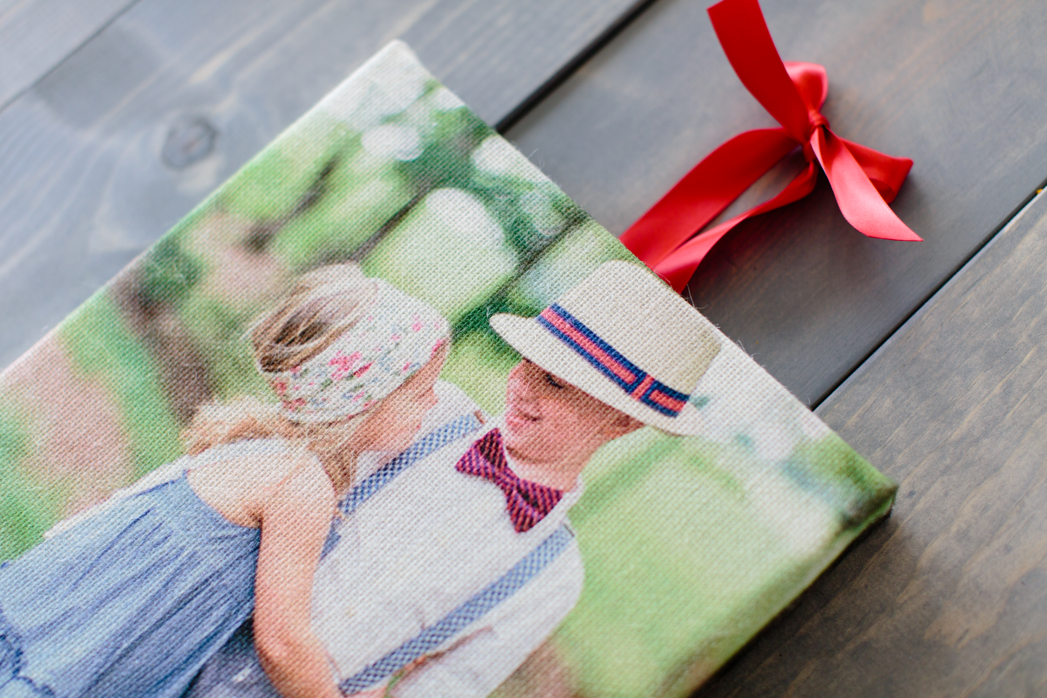Burlap Gallery Wrap | Print your favorite photos on Burlap | PhotoBarn